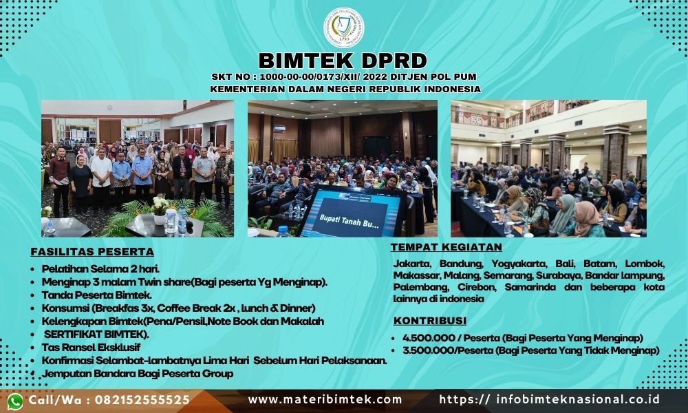 Materi Bimtek DPRD dan SETWAN